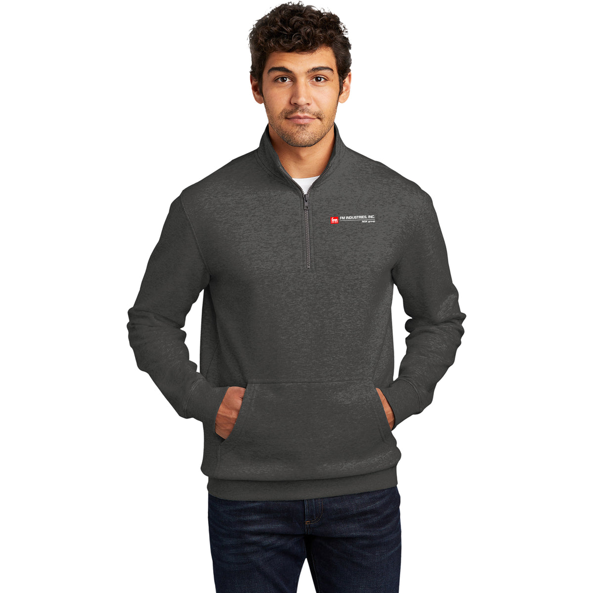 District - V.I.T.™ Fleece 1/4-Zip. DT6106. – Custom Threads