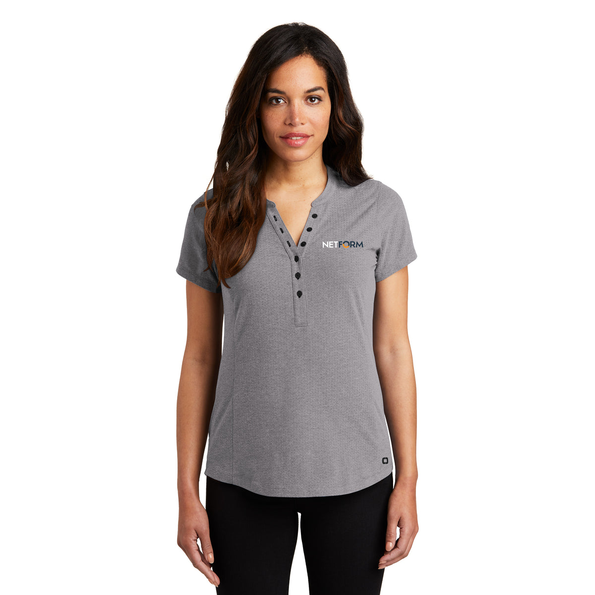 OGIO - Ladies Tread Henley. LOG136. – Custom Threads