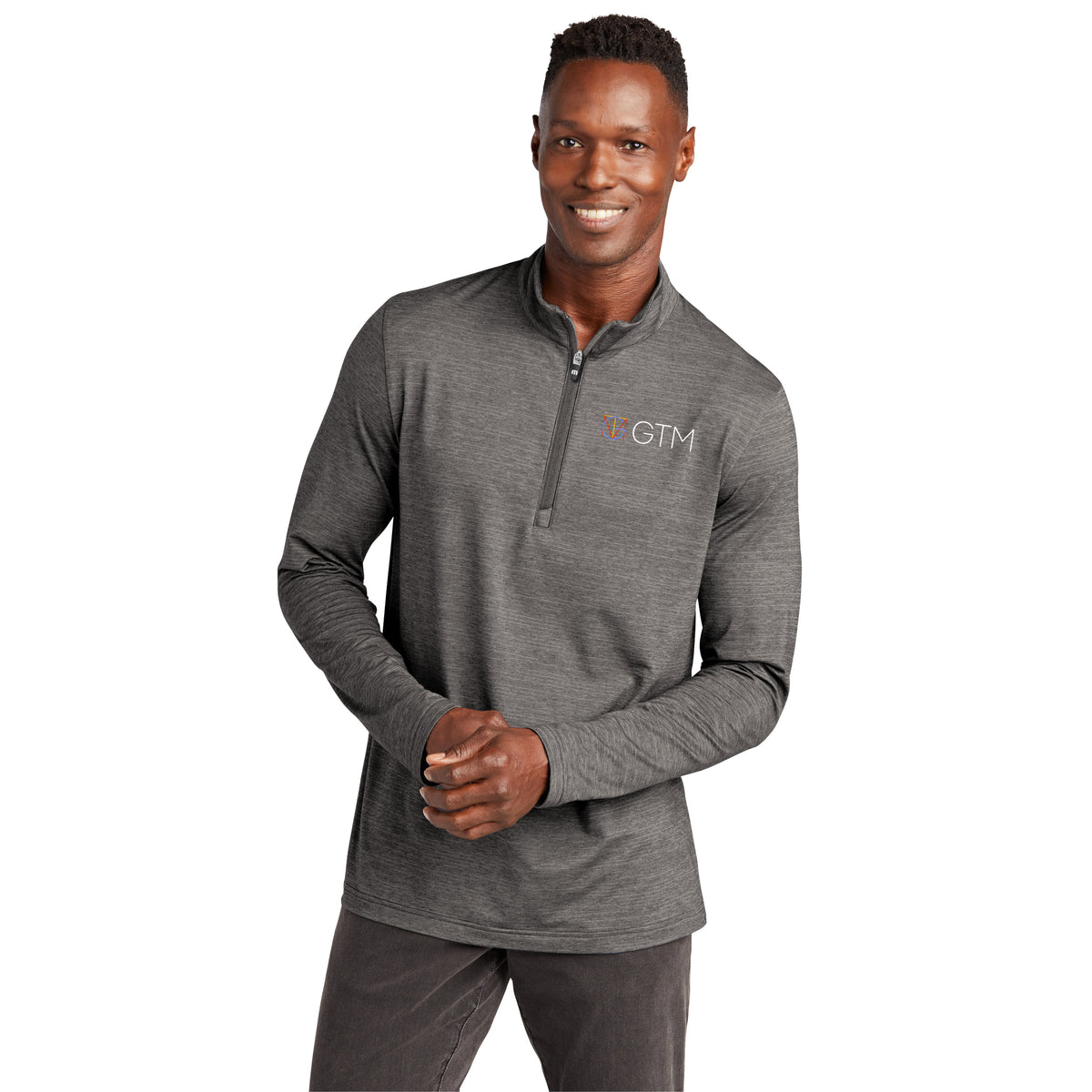TravisMathew - Crestview 1/4-Zip. TM1MW452. – Custom Threads