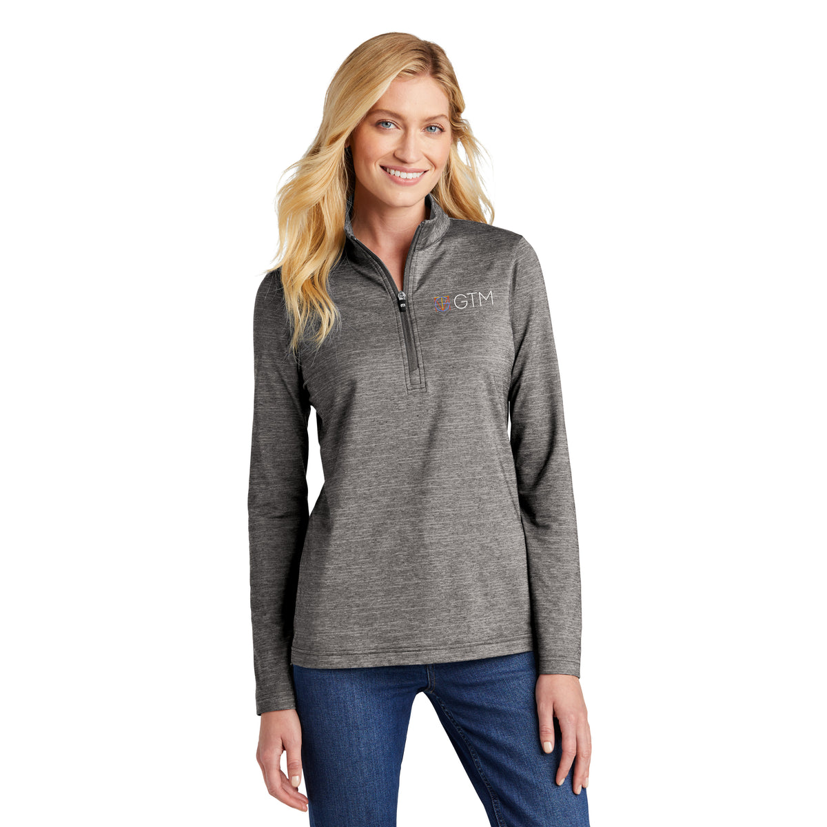 TravisMathew - Ladies Crestview 1/4-Zip. TM1WW003. – Custom Threads