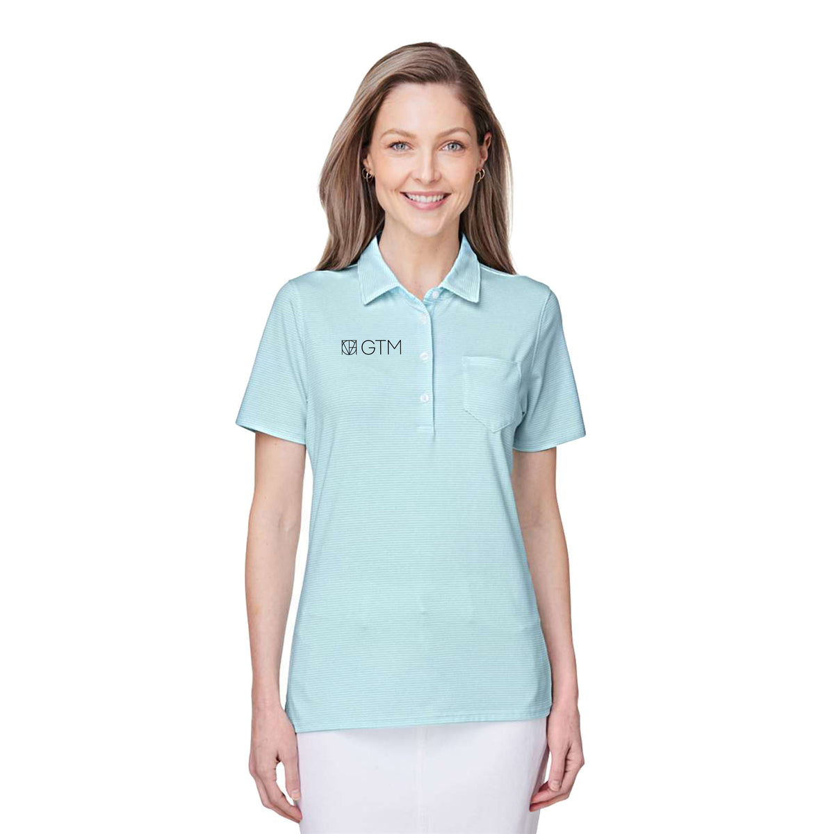 Vineyard Vines - Ladies Fanshell Polo. G001320. – Custom Threads