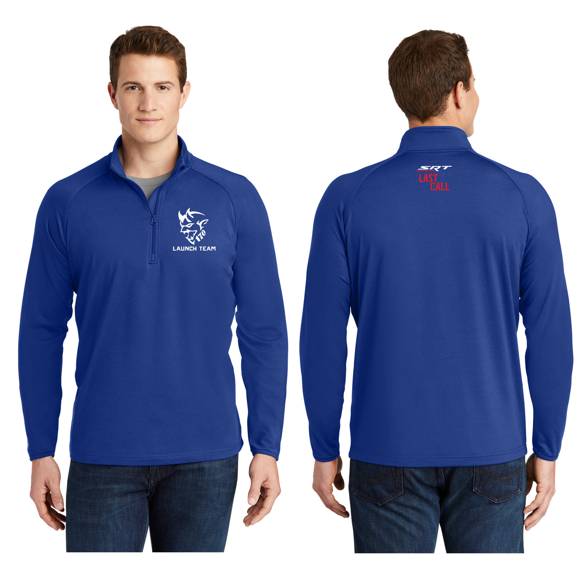 Sport Tek - Performance Stretch 1/2-Zip Pullover. ST850. (+) – Custom ...